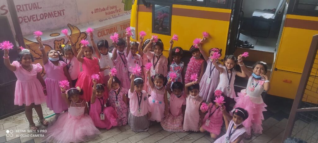 UKG Pink Colour Day Celebration – Chinmaya Vidyalaya Kunnumpuram