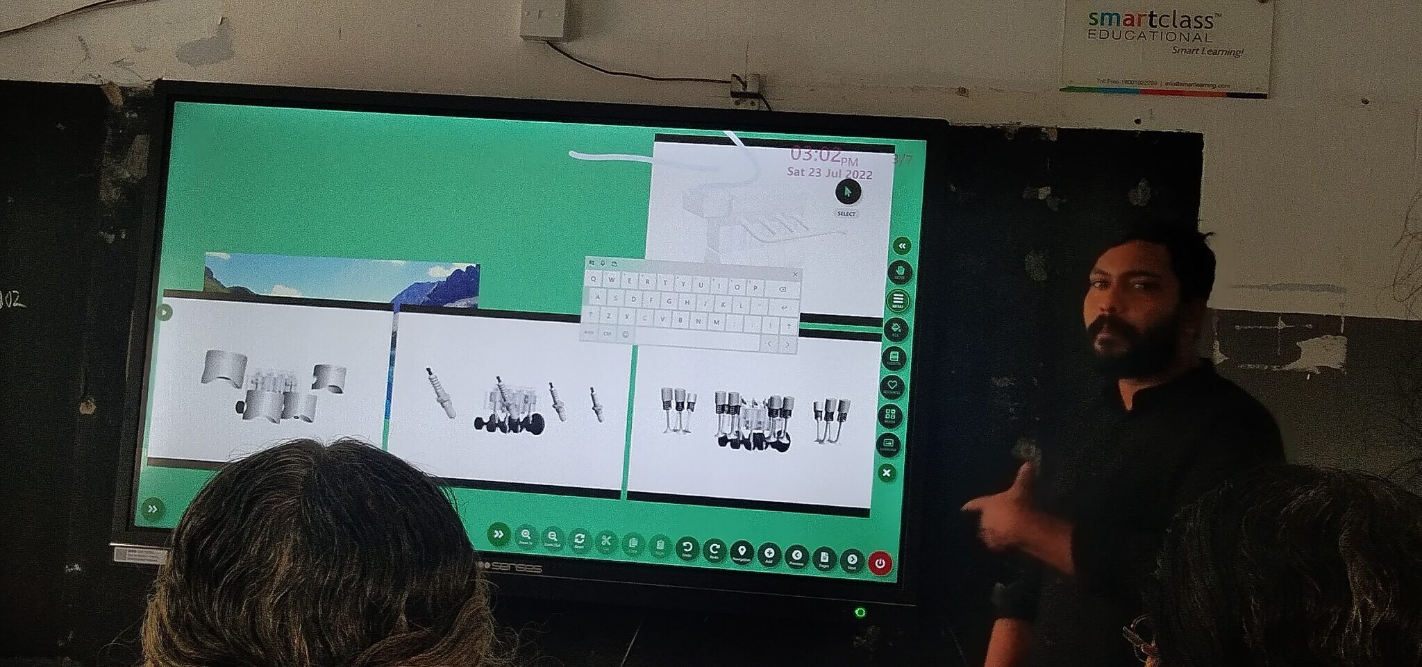 Senses Intelligent Interactive Panel – Chinmaya Vidyalaya Kunnumpuram