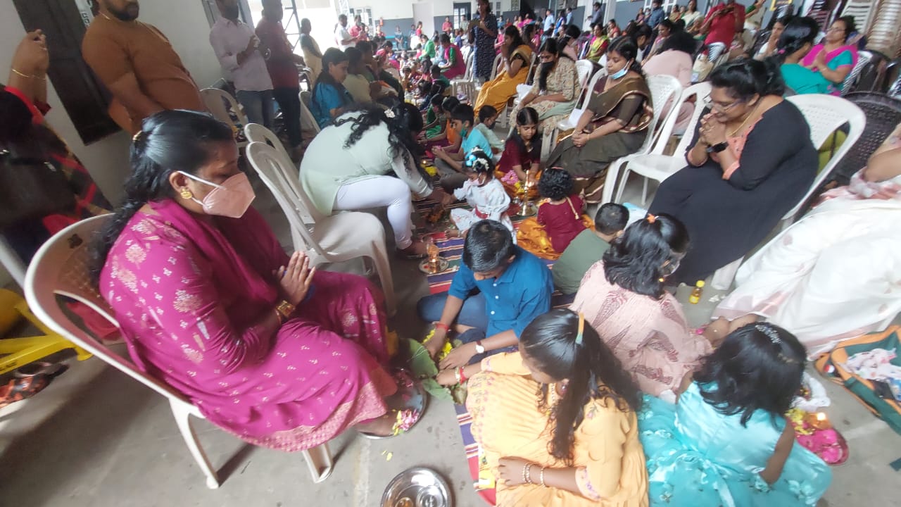 Mathru Pooja – Chinmaya Vidyalaya Kunnumpuram